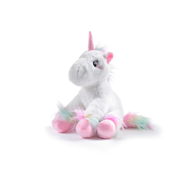 40 cm White Unicorn Plush – Wholesale Custom Plush Toy | DubiDo Factory ...